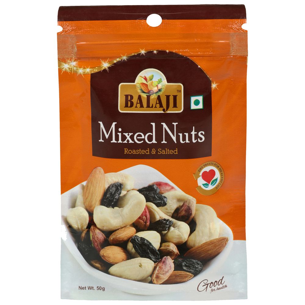 Lali Balaji Mix Nut 50g – Balaji Dry Fruits