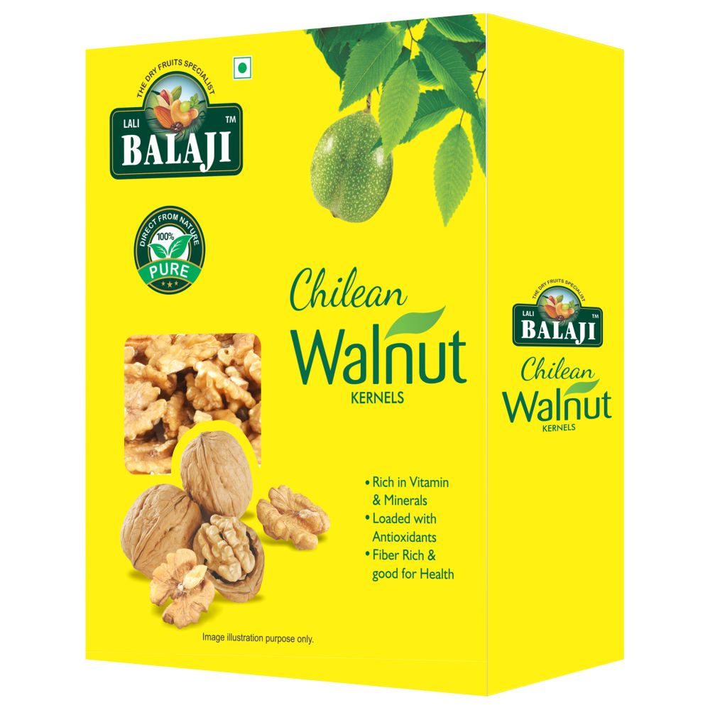 Lali Balaji Chile Walnut kernel 200g – Balaji Dry Fruits