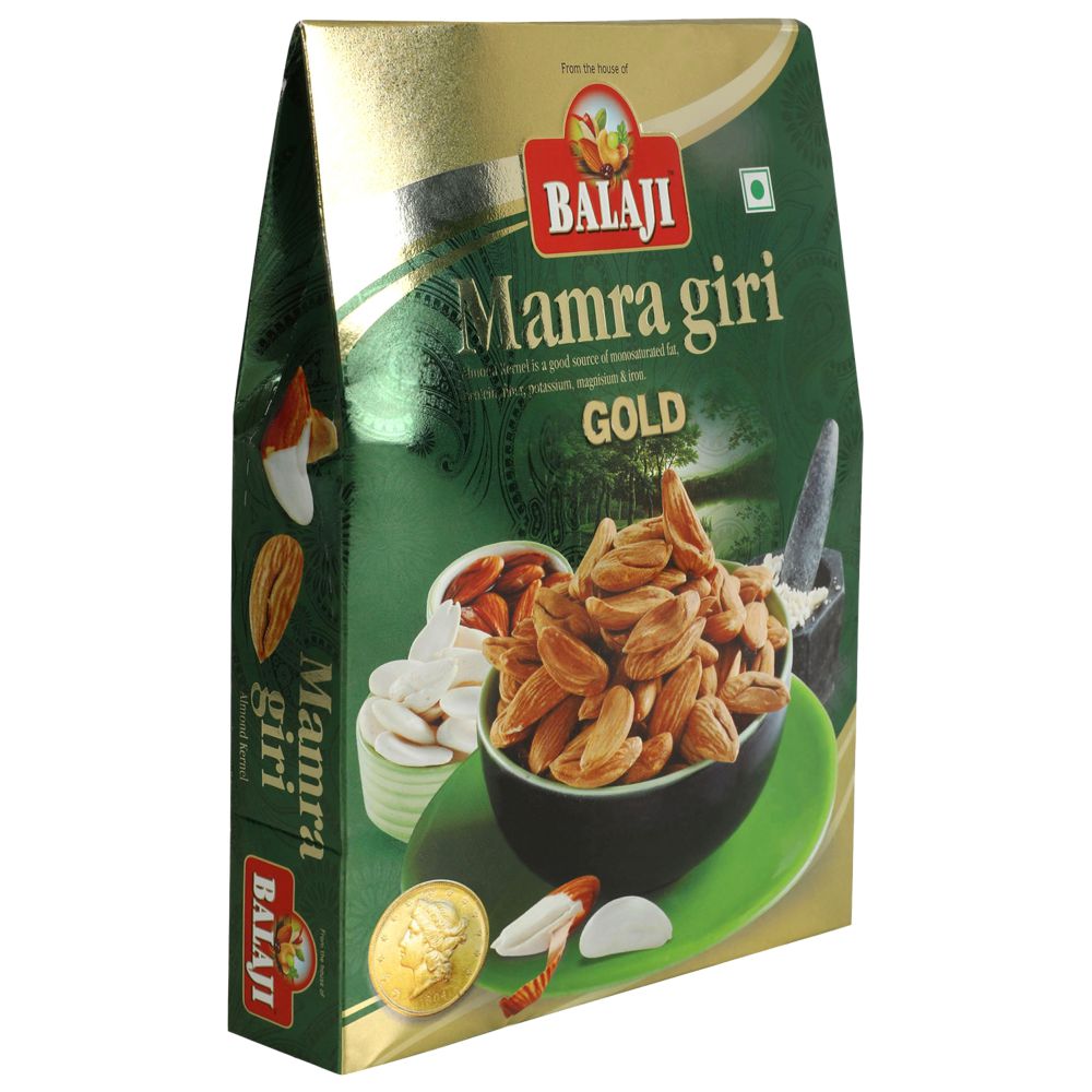 Lali Balaji Mamra 7 Star 250g – Balaji Dry Fruits