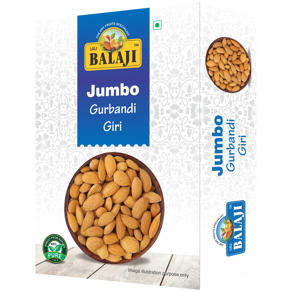 Lali Balaji Jumbo GURBANDI Giri 250g – Balaji Dry Fruits