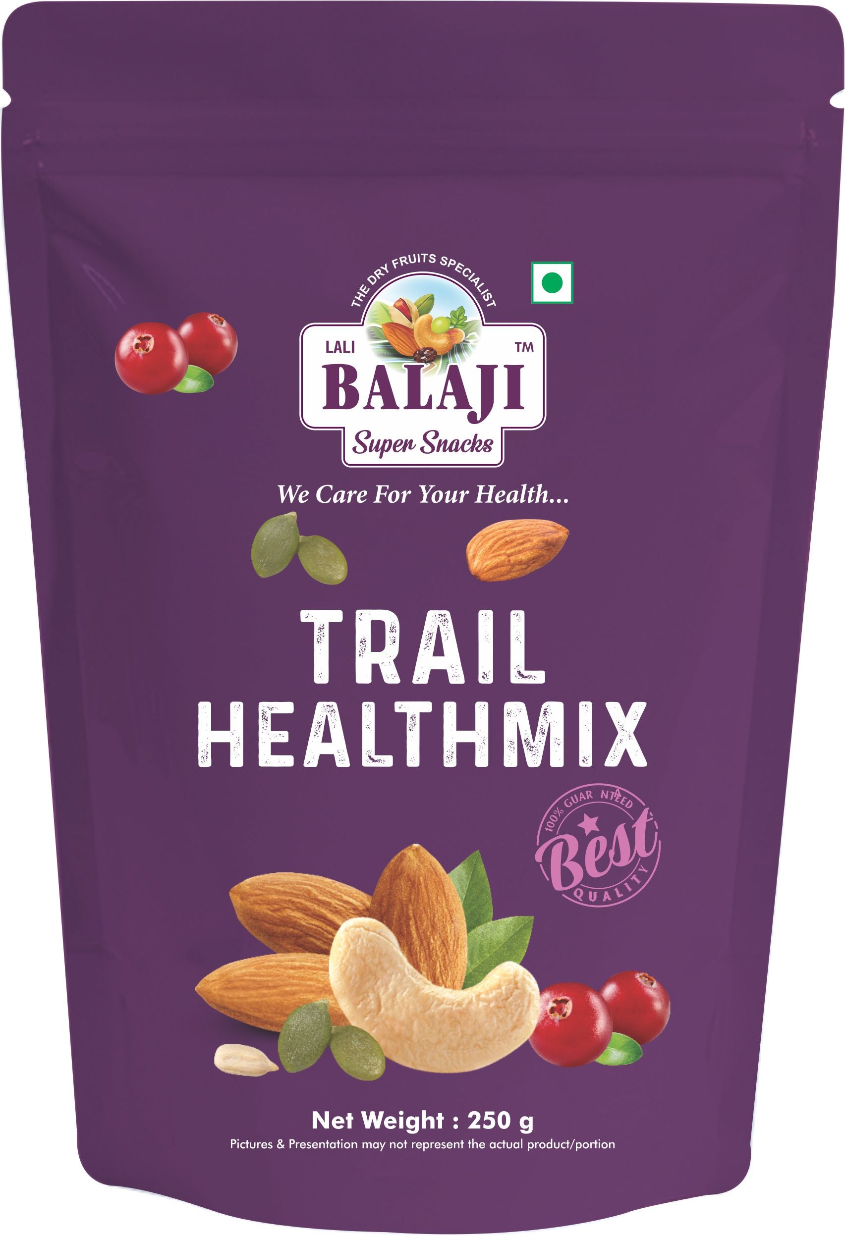 Balaji Trail Healthmix 250g – Balaji Dry Fruits