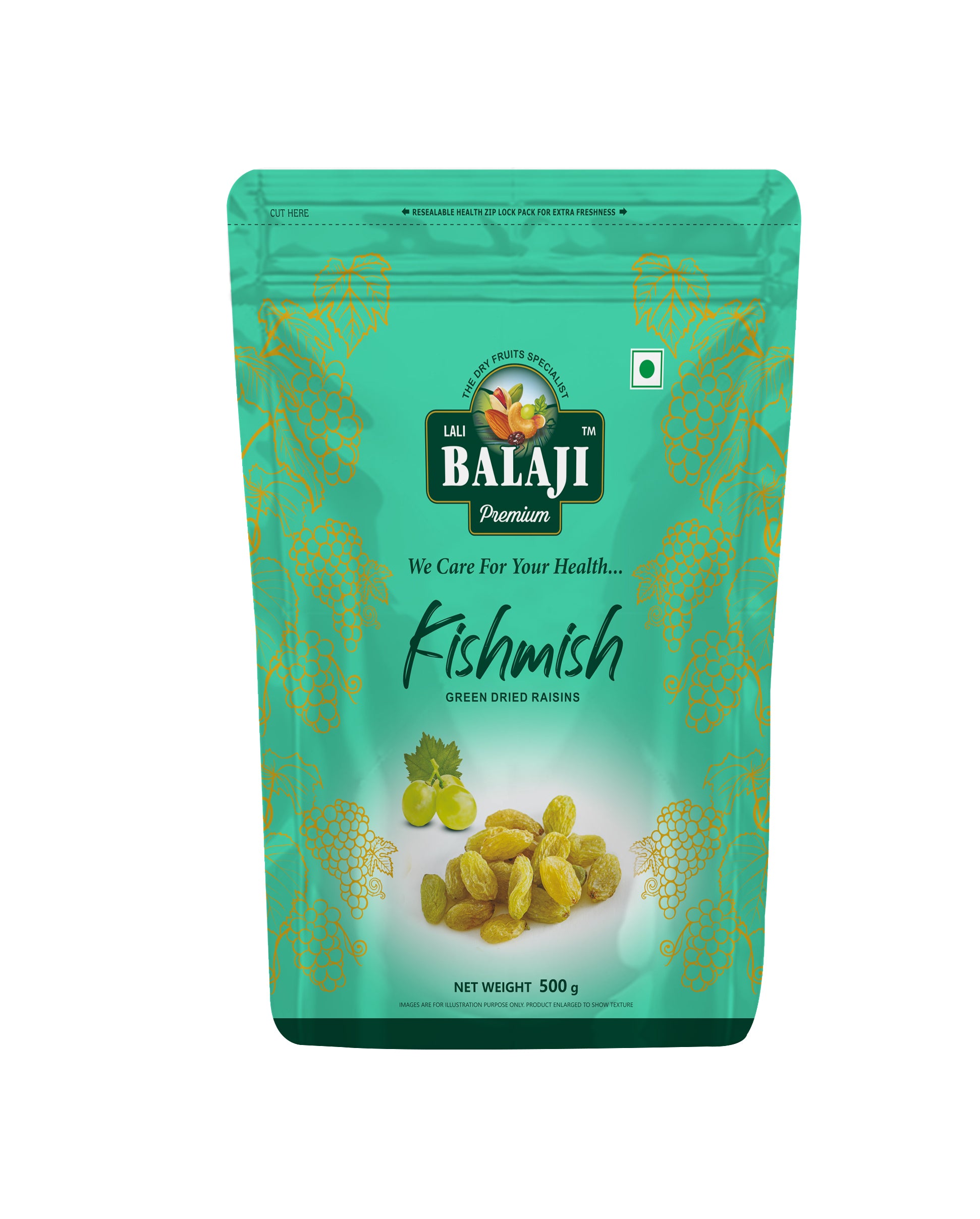 Lali Balaji Raisin Value 500g – Balaji Dry Fruits